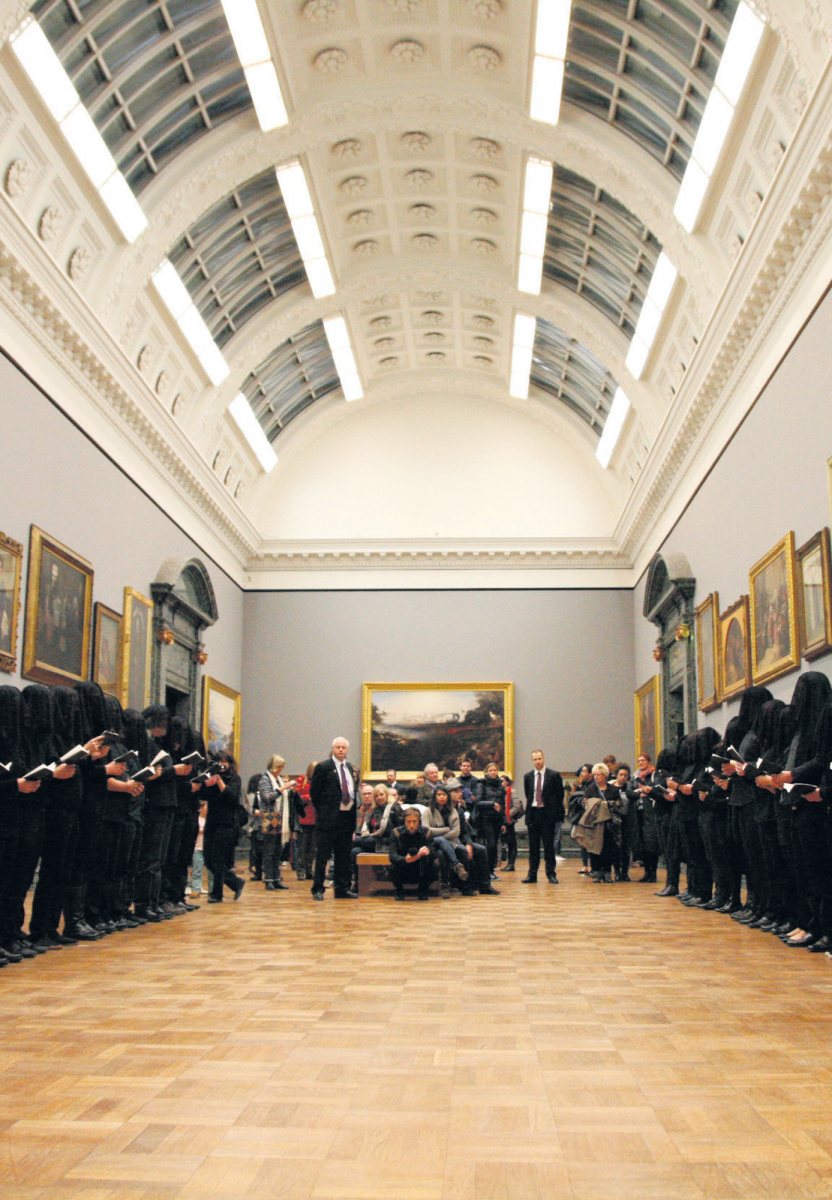 Activist art collective Liberate Tate’s “creative disobedience ...